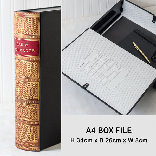 Antique Book File - Design 5 – The Manor Bindery